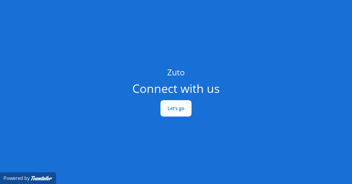 Zuto – Connect