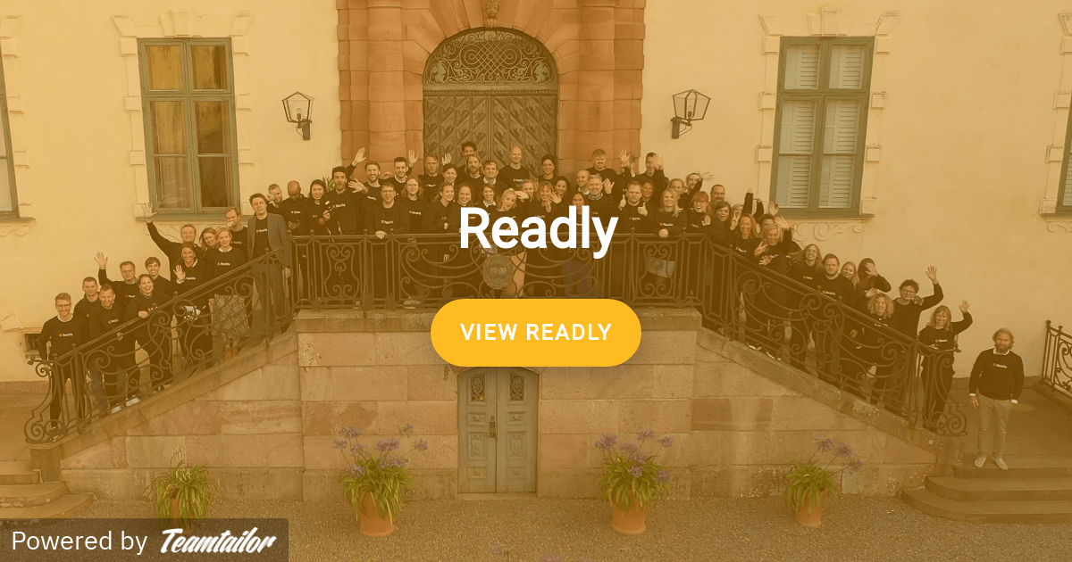 At Readly you have a place in the driver’s seat, digitizing the ...