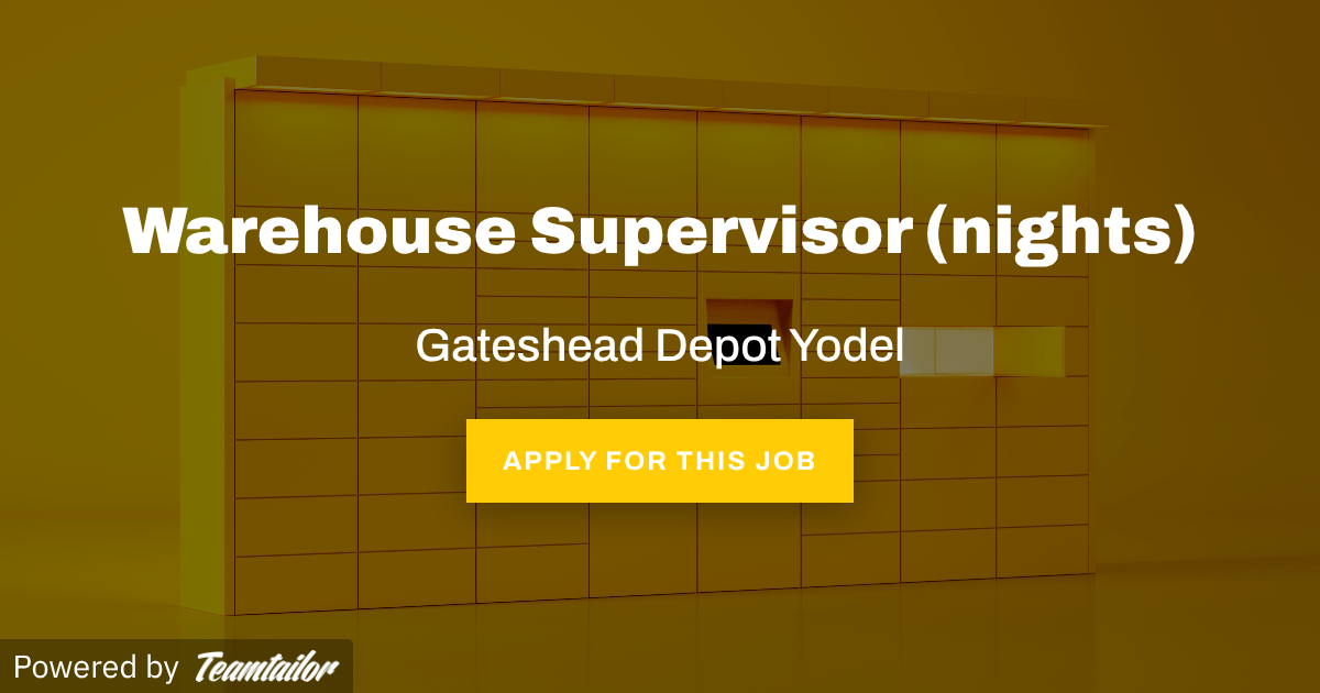 Warehouse Supervisor (nights) - InPost UK