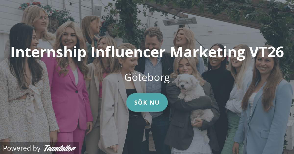 Internship Influencer Marketing VT26 - Nine Agency