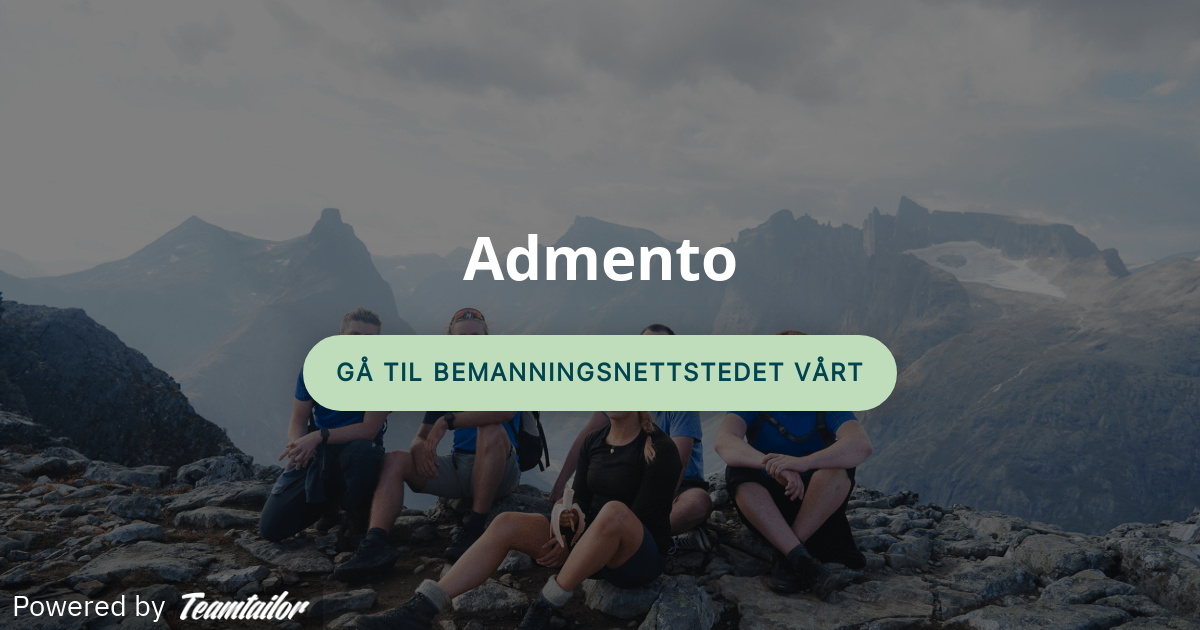 Admento - Trainee i Molderegionen (TiM)