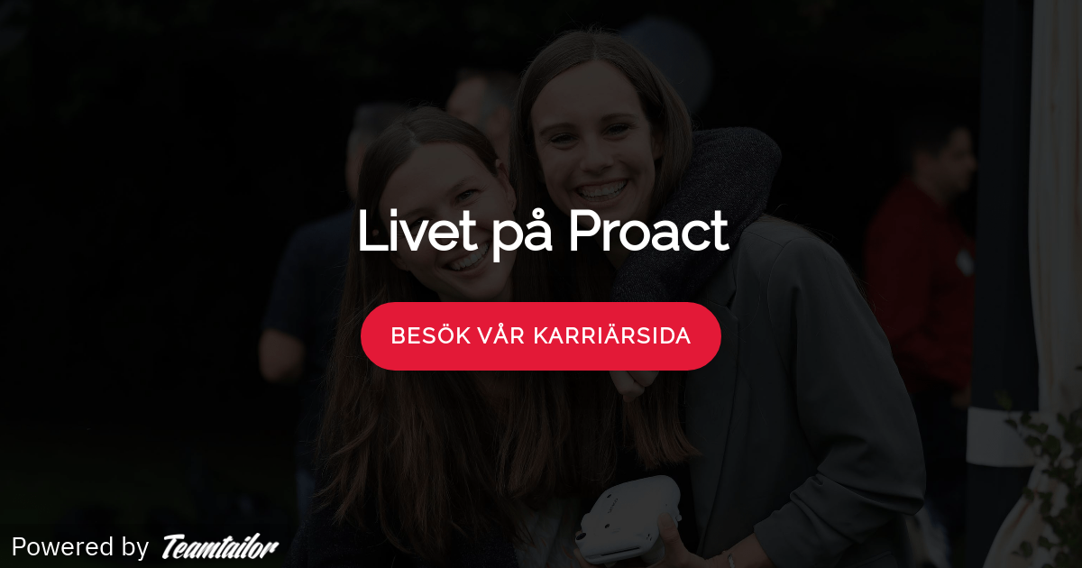 Livet på Proact - Proact Sweden