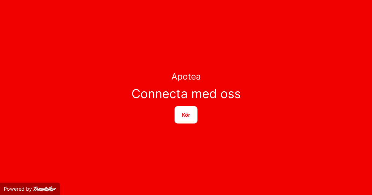 Apotea – Connect