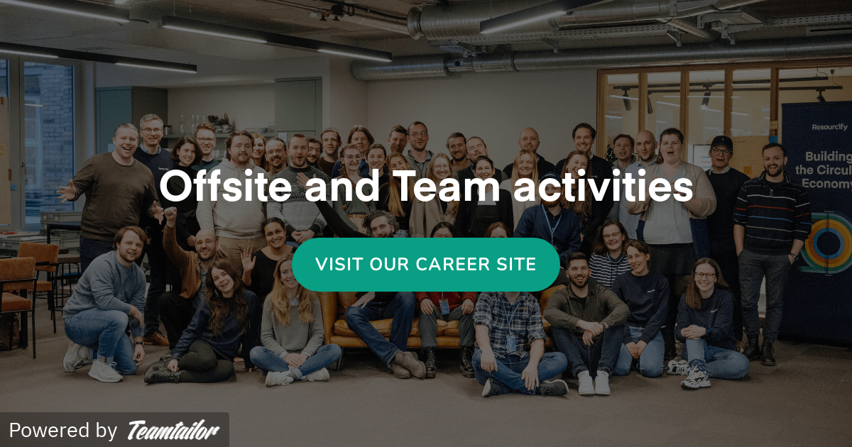 Offsite and Team activities - Resourcify