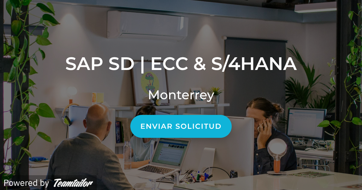 SAP SD | ECC & S/4HANA - CRH Talento de IT