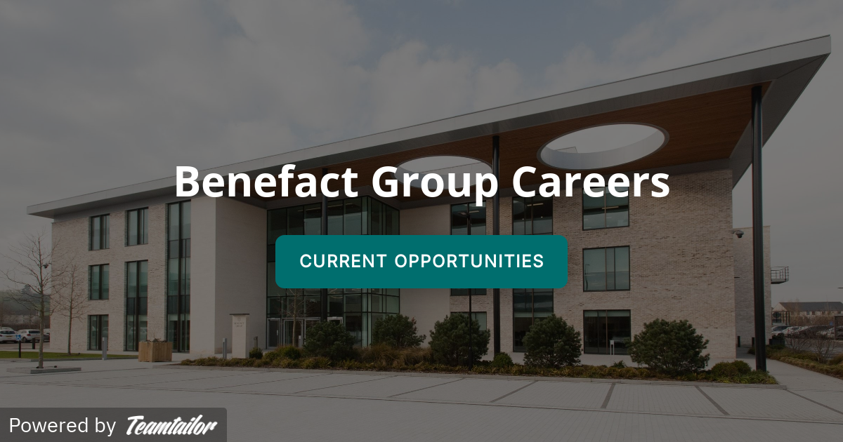Current vacancies - Benefact Group