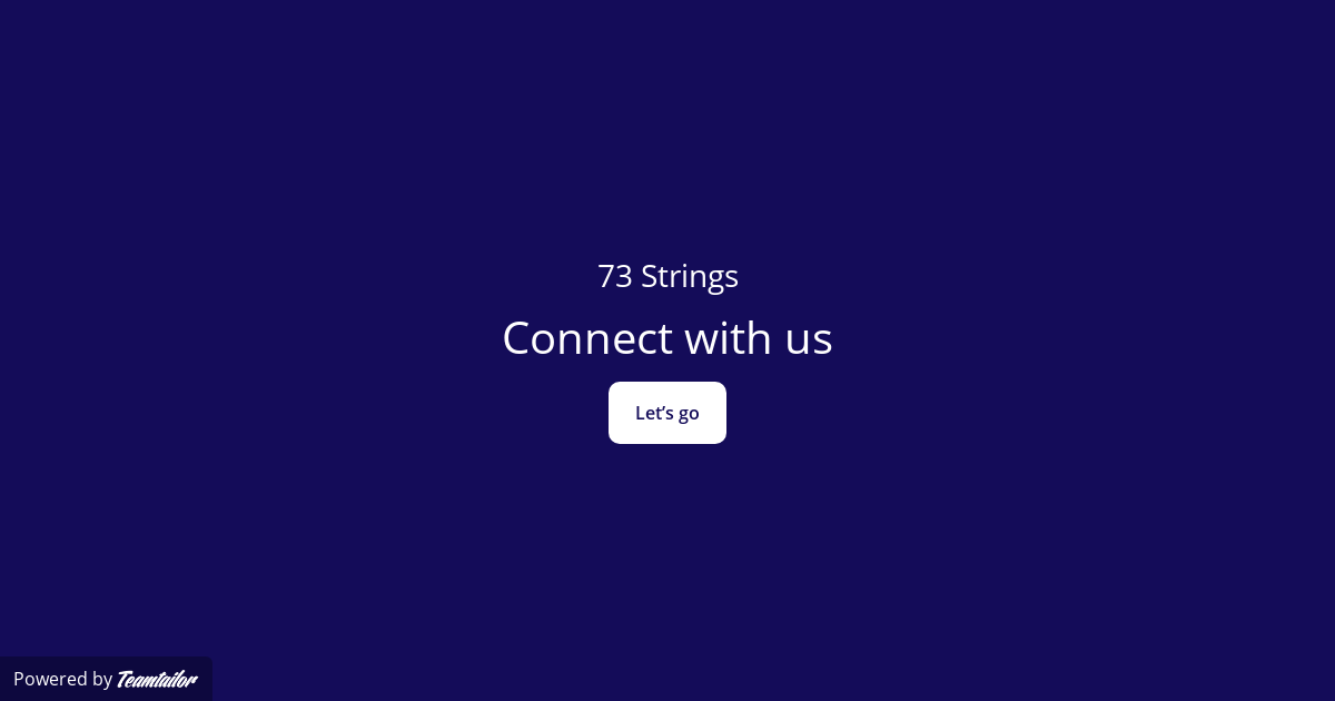 73 Strings – Connect