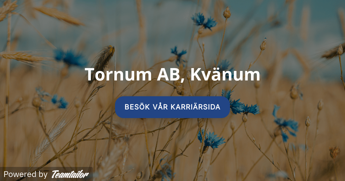 Tornum AB, Kvänum - Tornum Group