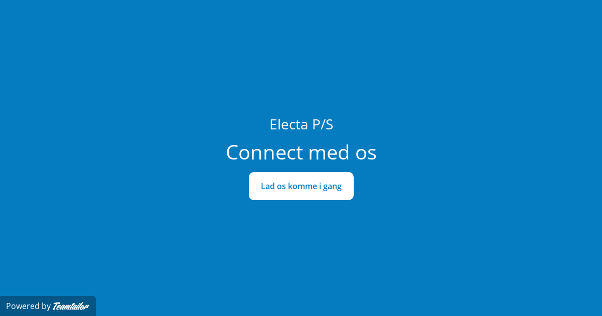 Electa P/S – Connect
