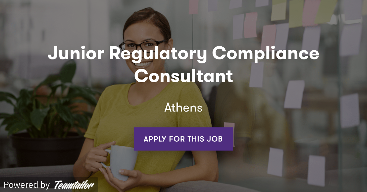 Junior Regulatory Compliance Consultant - Grant Thornton Greece