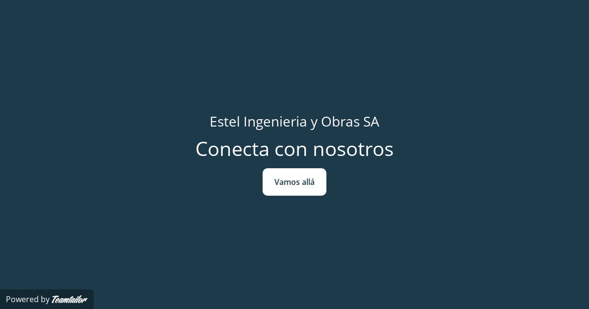 Estel Ingenieria y Obras SA – Connect