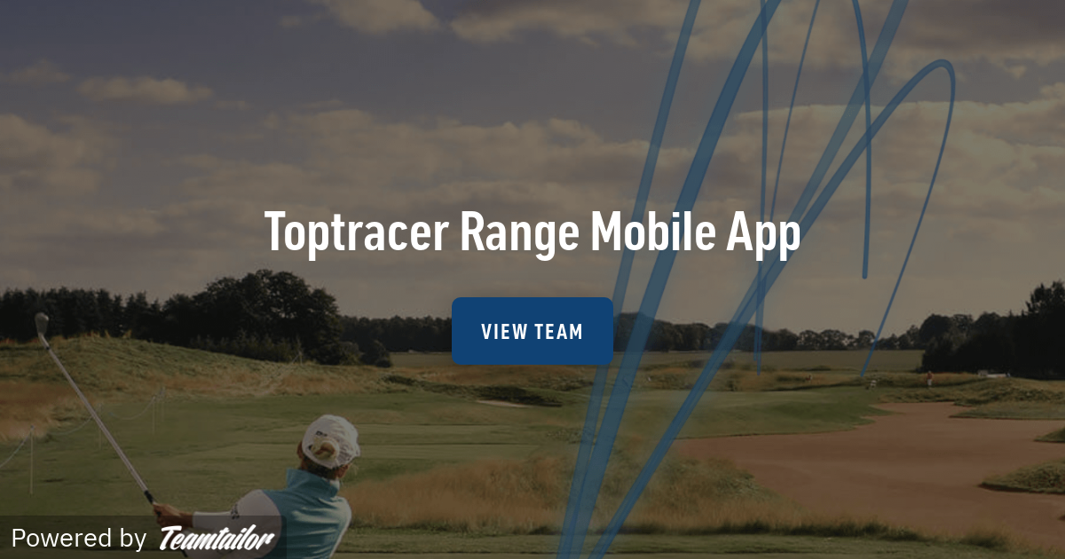 Toptracer Range Mobile App - Toptracer