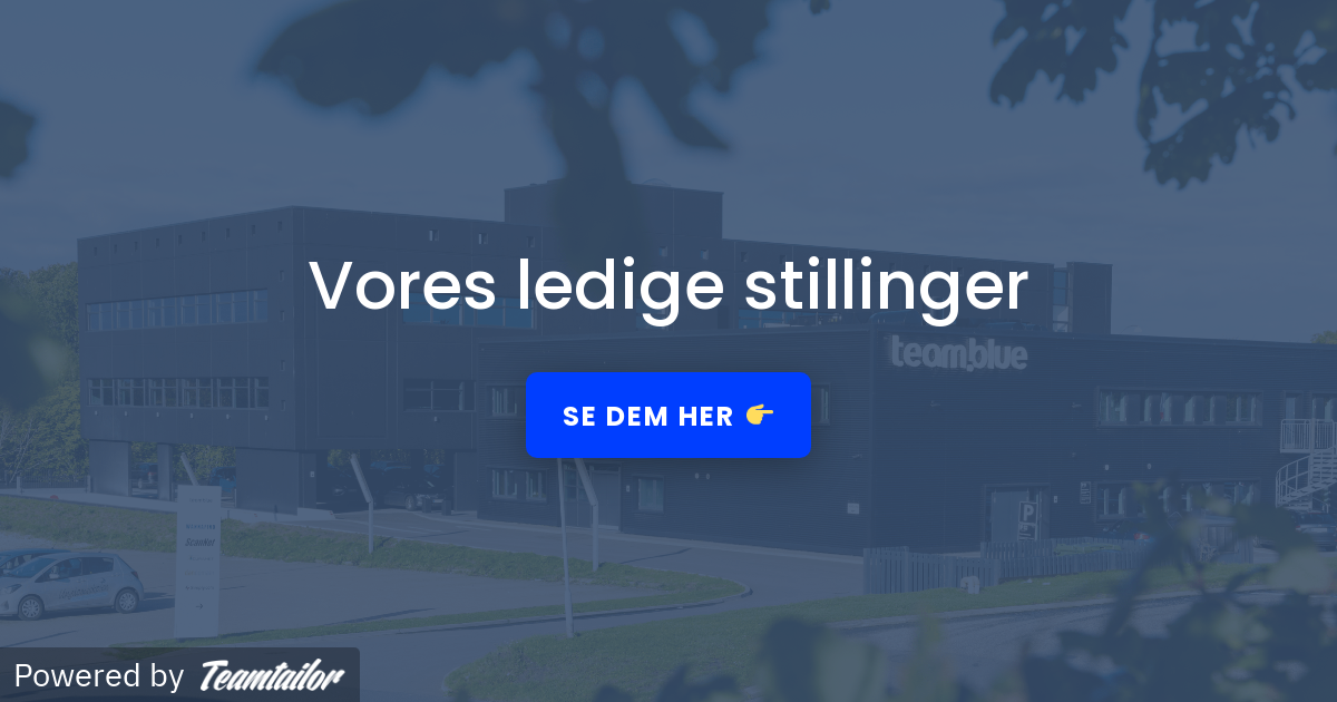 Ledige stillinger - team.blue Denmark