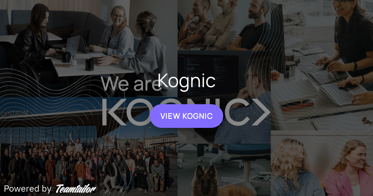 Careers - Kognic